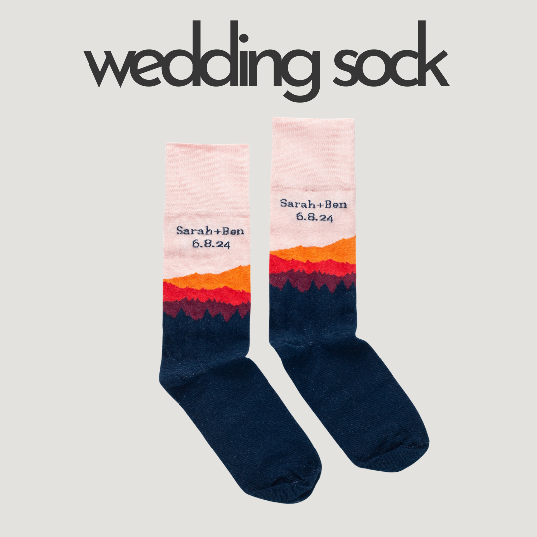 Fully Custom Wedding Socks